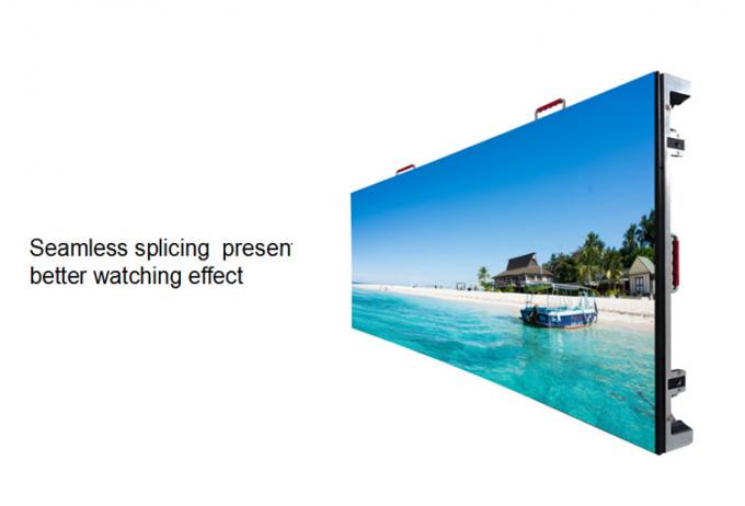 High Contrast Ratio Outdoor Led Tv Screen , P6 Custom Made Led Displays