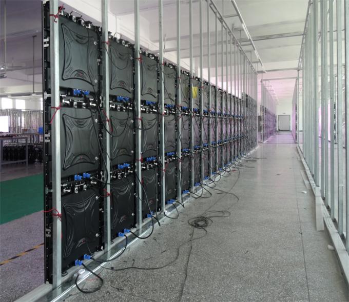 High Contrast Ratio Outdoor Led Tv Screen , P6 Custom Made Led Displays