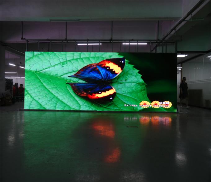 High Contrast Ratio Outdoor Led Tv Screen , P6 Custom Made Led Displays