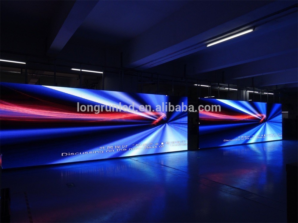 P3.91 500x500mm Indoor Fixed LED Display Big Screen With Die Casting ...